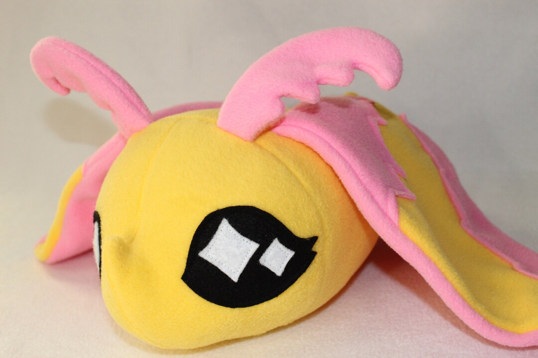 Rosy Maple Moth Plush - Ready to Ship! - Moth Plushie - Pastel Goth ...
