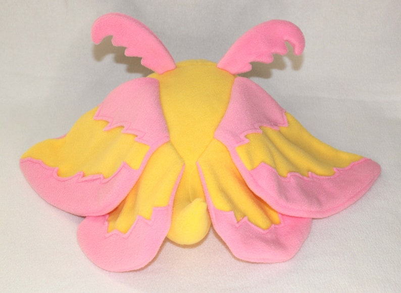 Rosy Maple Moth Plush Ready to Ship Moth Plushie Pastel - Etsy