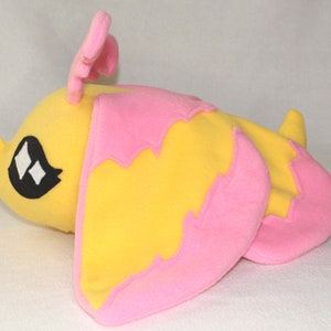 Rosy Maple Moth Plush - Ready to Ship! - Moth Plushie - Pastel Goth ...