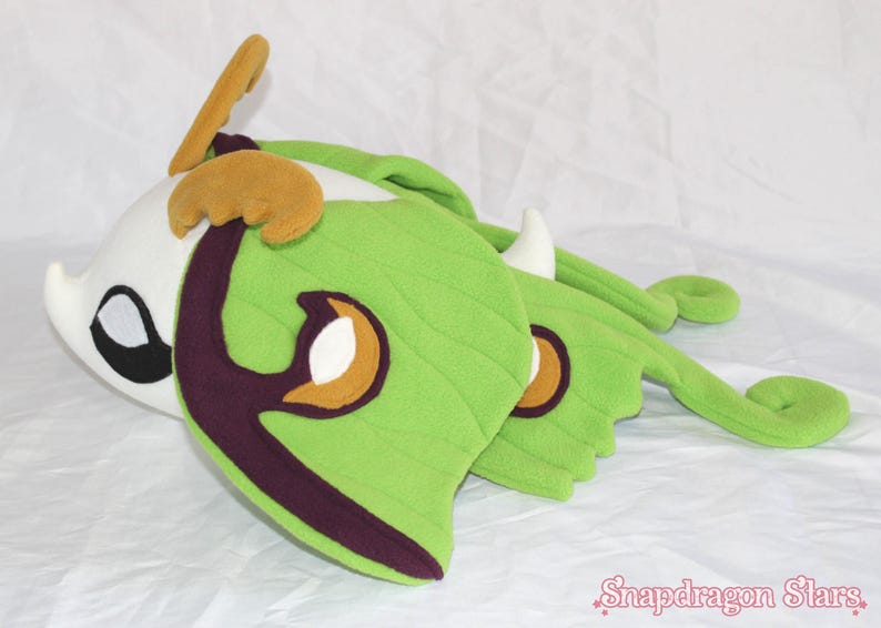 WEIGHTED Luna Moth Plush - 2lbs - Moth Art Doll - Bug Stuffed Animal ...