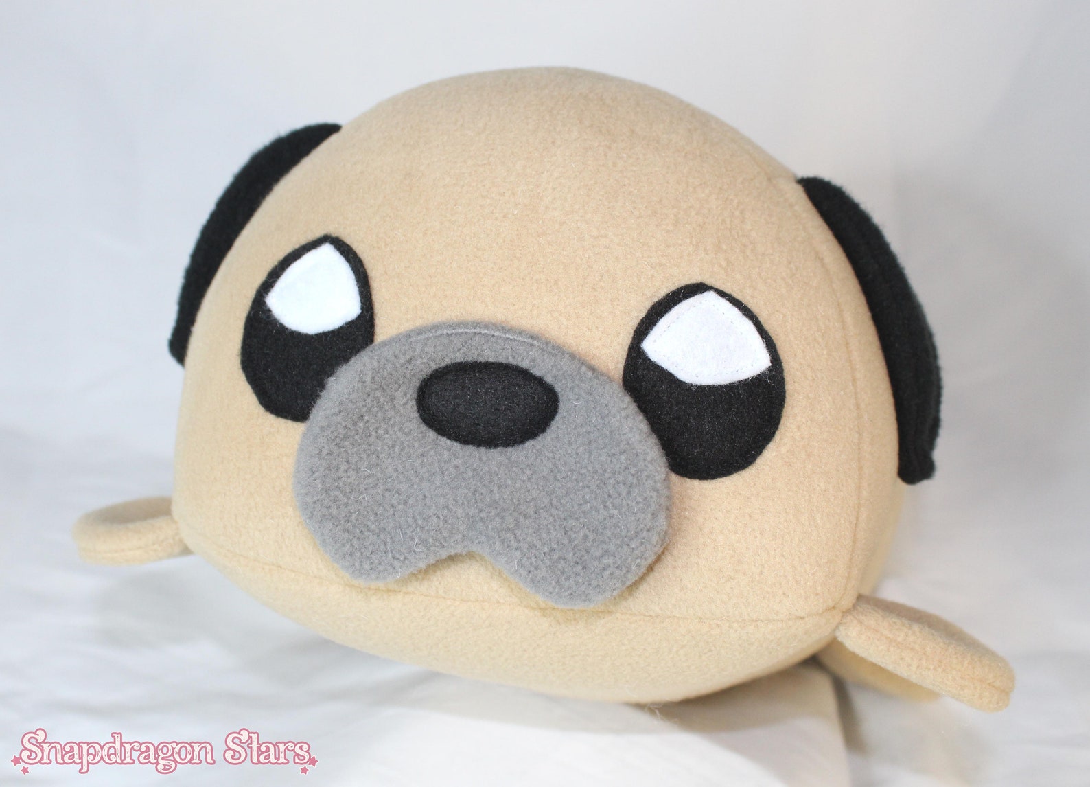 Old Pug Plushie Soft Cuddly Puppy Plush Ready to Ship - Etsy