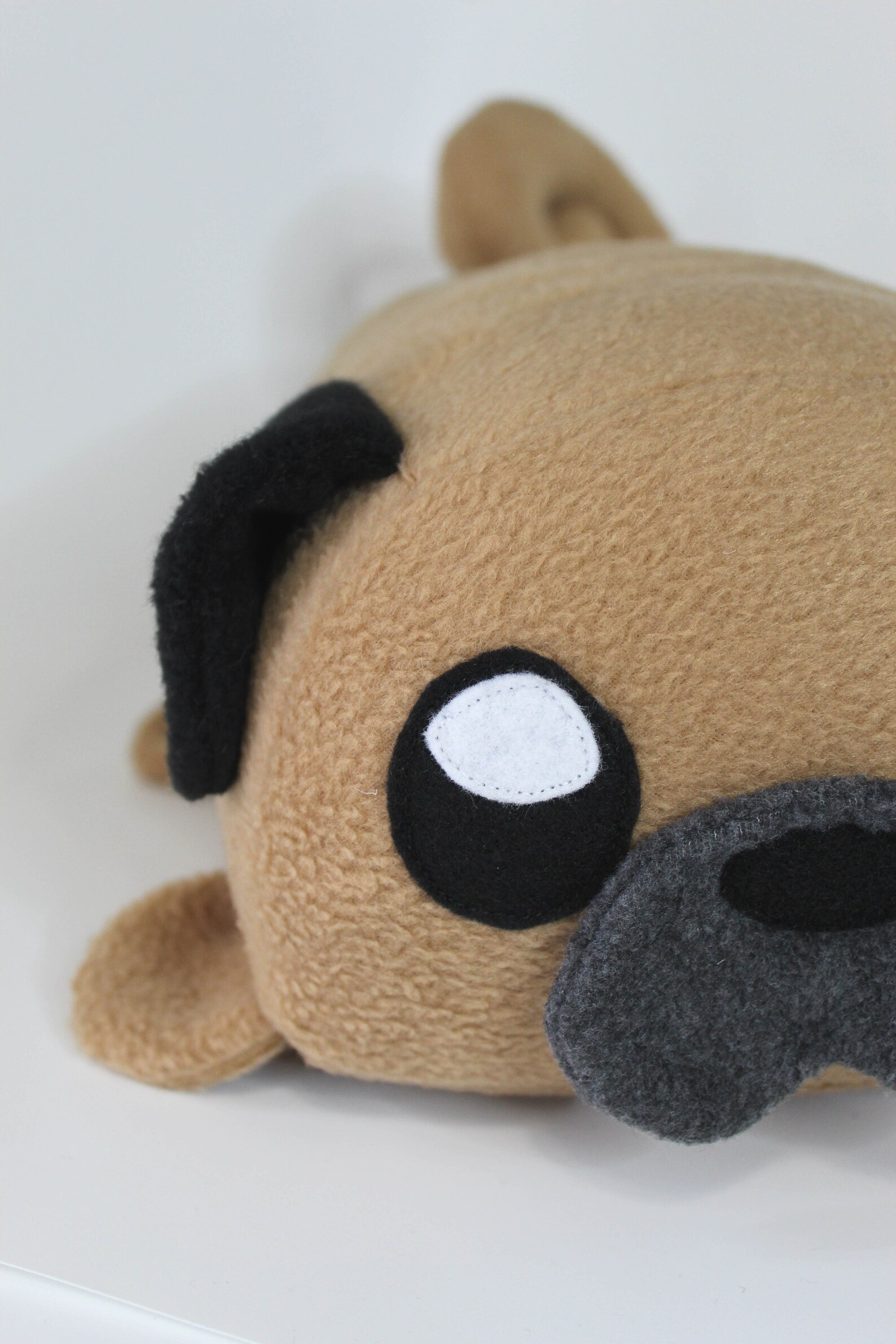 Old Pug Plushie Soft Cuddly Puppy Plush Ready to Ship | Etsy