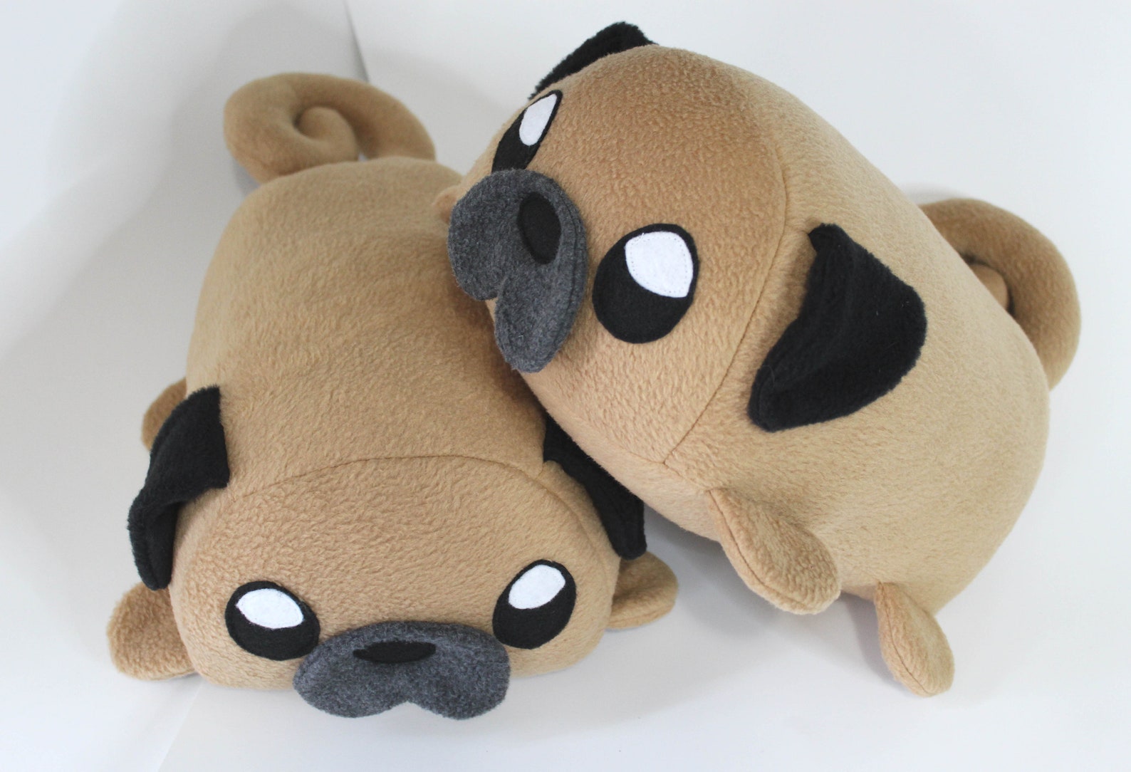 Old Pug Plushie Soft Cuddly Puppy Plush Ready to Ship | Etsy