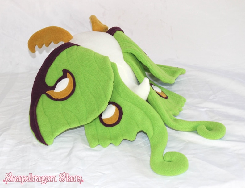WEIGHTED Luna Moth Plush - 2lbs - Moth Art Doll - Bug Stuffed Animal ...