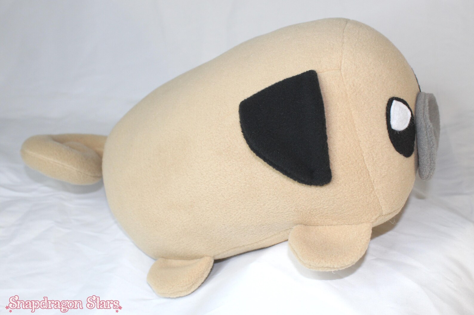 Old Pug Plushie Soft Cuddly Puppy Plush Ready to Ship - Etsy