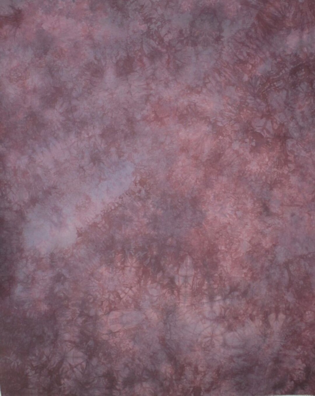 Deep Red Purple Textured Hand-dye ET065 - Etsy