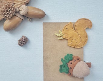 Squirrel Hair Pins - Etsy