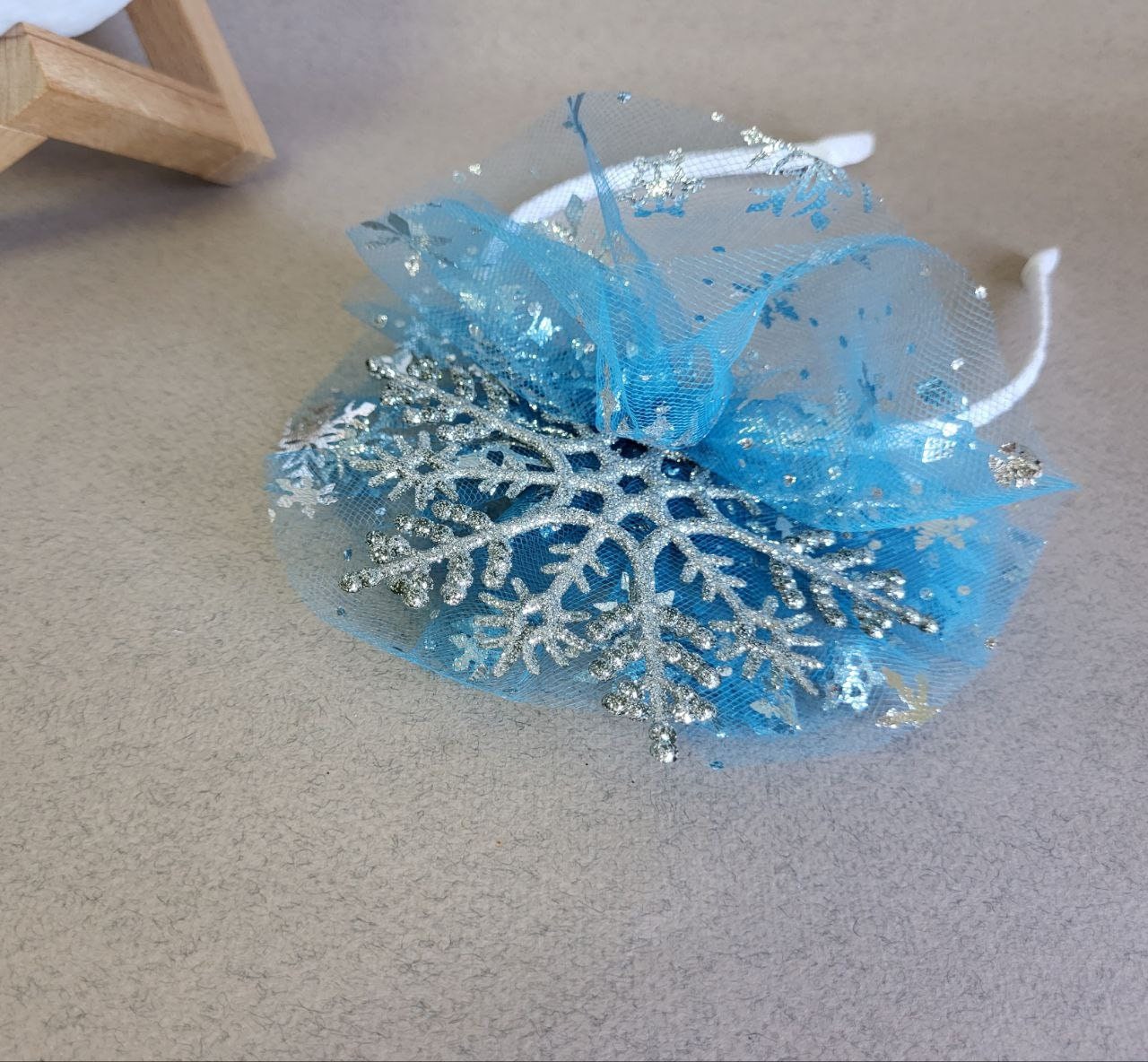 Snowflake Birthday Crown, Ice Queen Crown, Magical Wand, Snow Queen ...