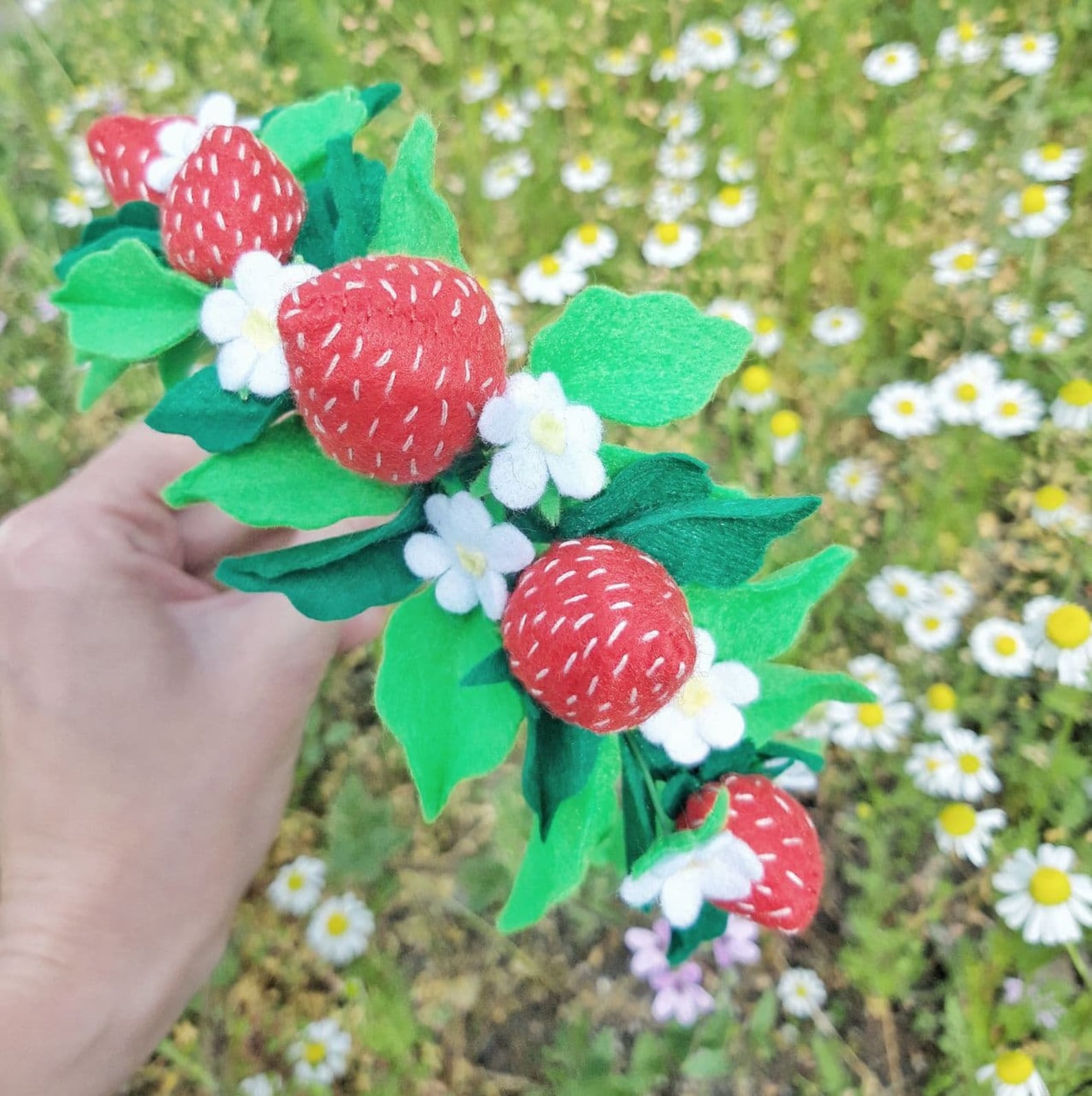 Strawberry Headband Strawberry Crown Headband With Red - Etsy