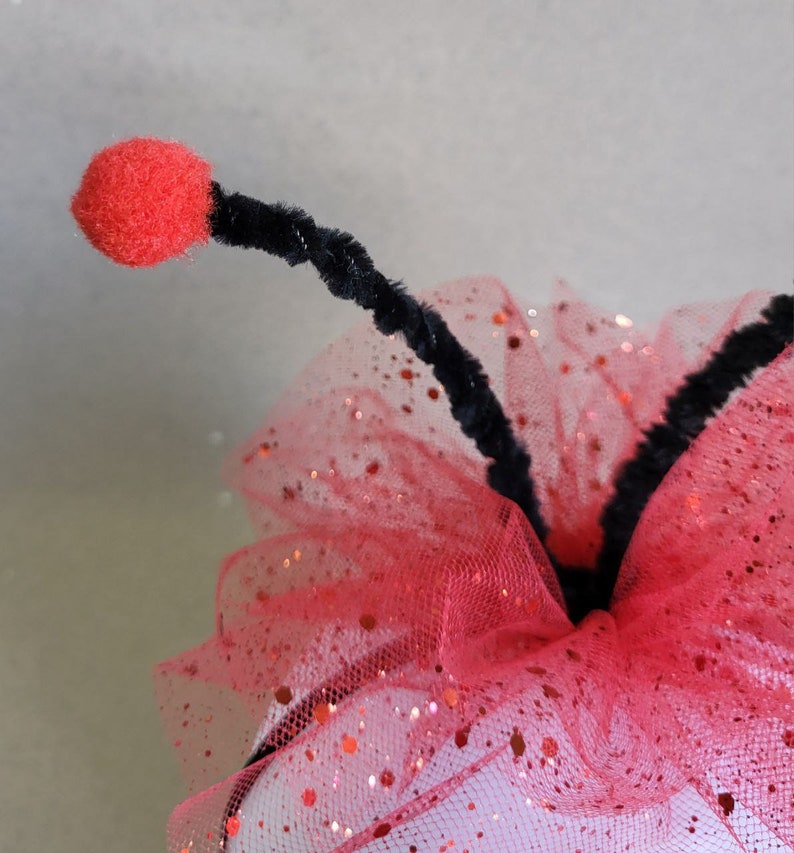 Black and Red Ladybug Headband, Ladybug Crown, Girl Headband, Ladybug ...