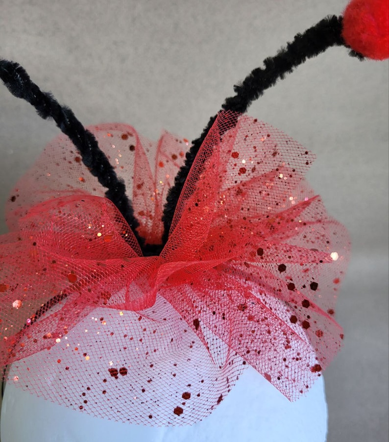 Black and Red Ladybug Headband, Ladybug Crown, Girl Headband, Ladybug ...