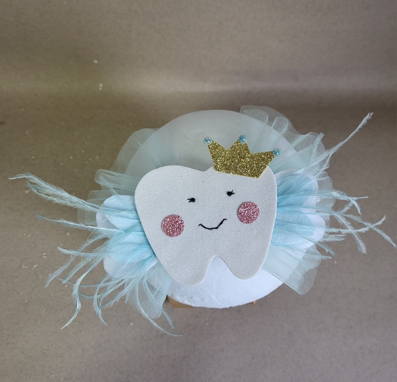 Blue Baby Girl First Tooth Party Headband, Tooth Party, Tooth Fairy ...