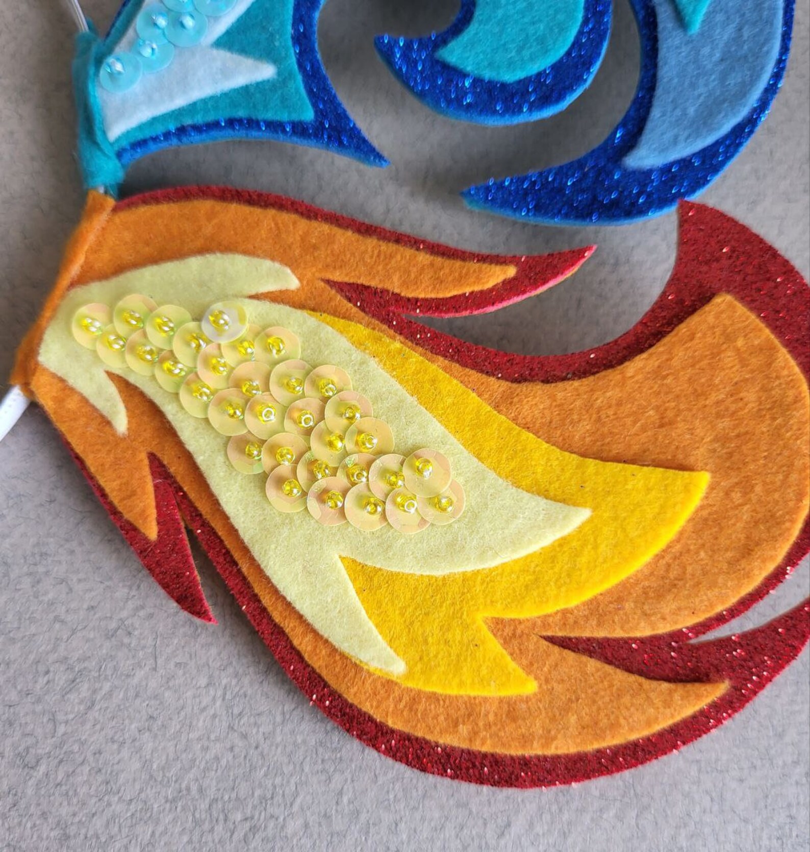 Ice Fire Headband, Ice Queen Crown, Fire Headdress Red Flame, Fire ...