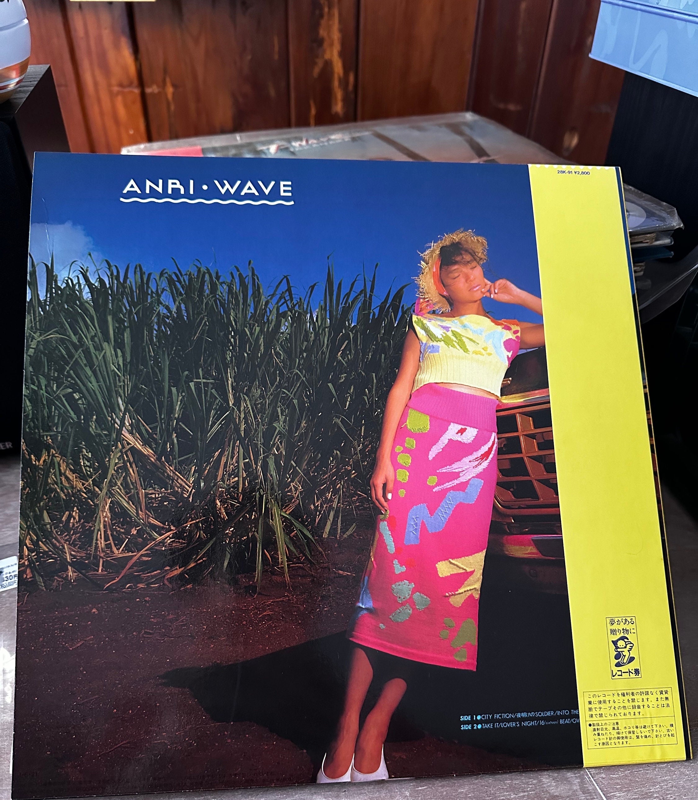 Japanese Vintage LP: Anri Wave 1985 - Etsy