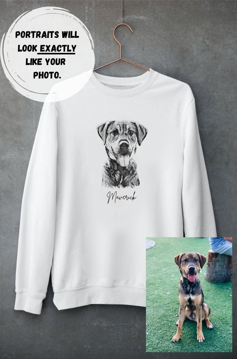 Personalized Pet Sweatshirt Pet Gifts Gift for Dog Mom | Etsy