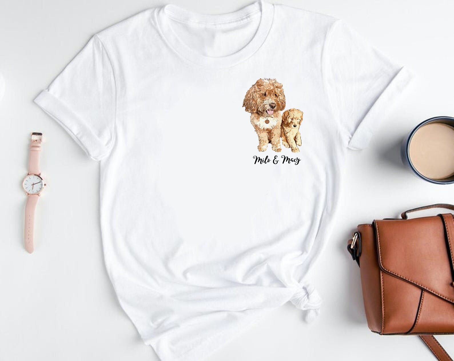 Custom Dog T-shirt UNISEX Pet Face T-shirt Personalized | Etsy