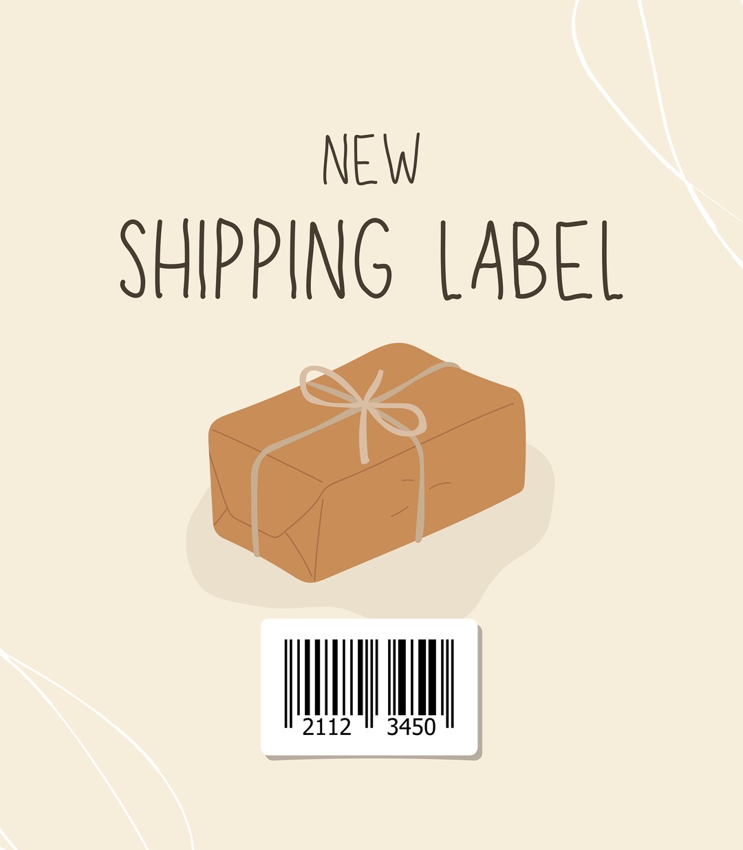 New Shipping Label - Etsy