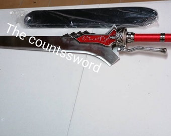 Steel Rebellion Red Queen Yamato Devil Dante Sword Blade Cosplay Metal ...