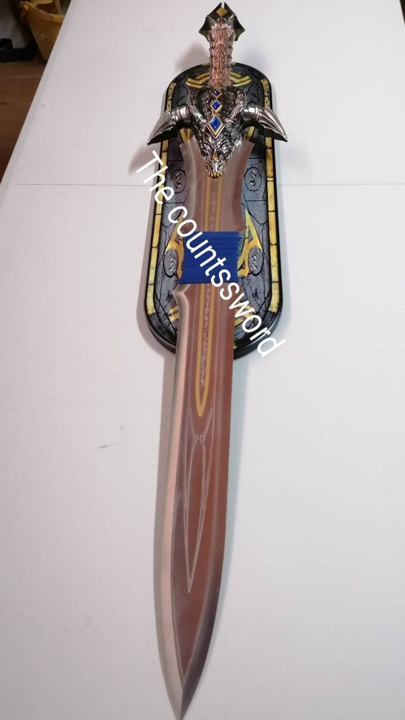 Sword of Anduin Lothar World of Warcraft - Etsy