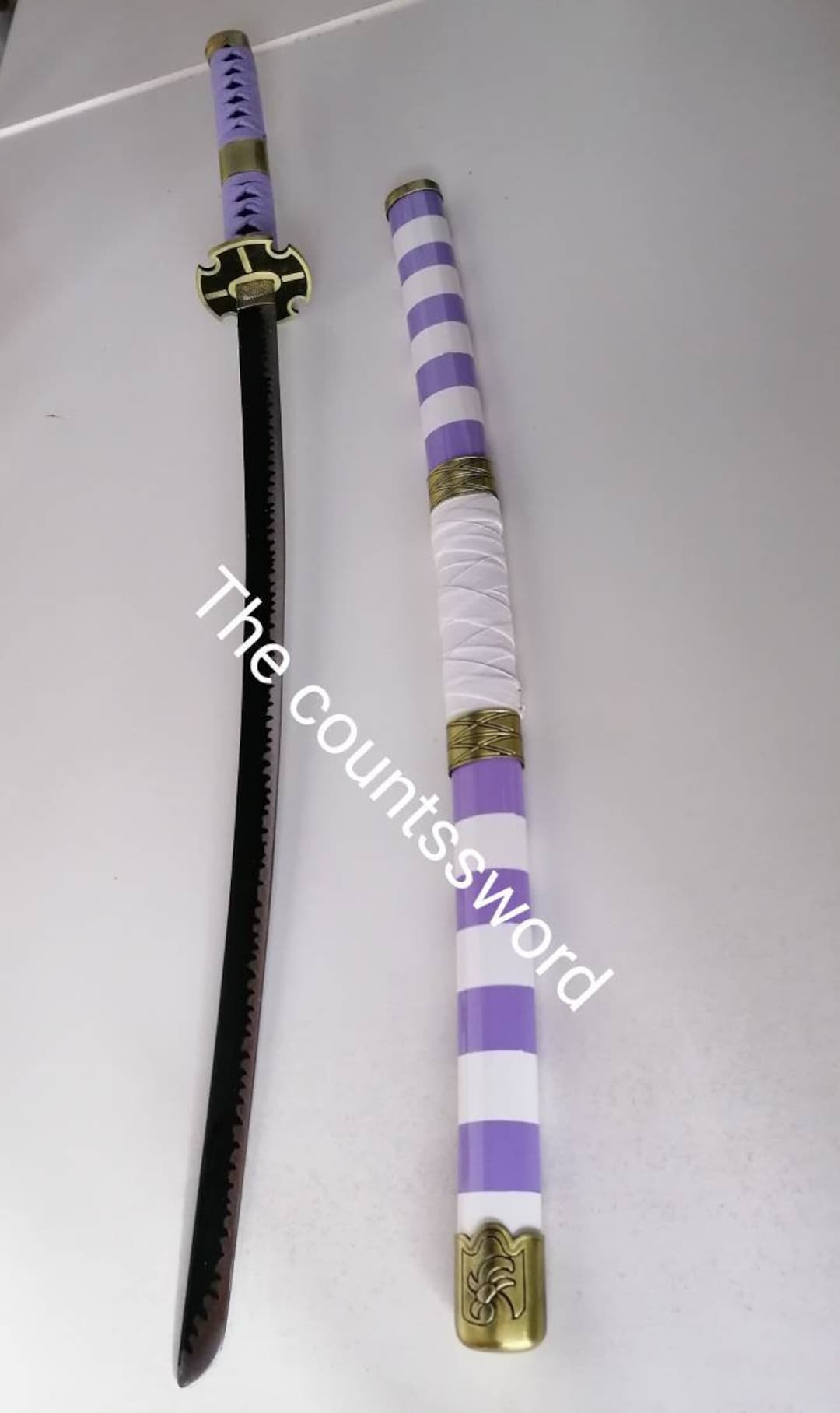 Nidai Kitetsu Katana of Luffy One Piece - Etsy
