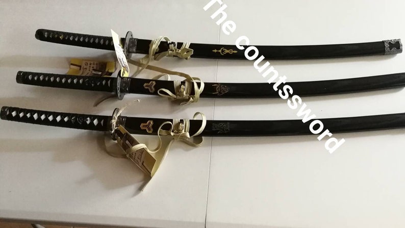 Set of the Three Swords of Kill Bill - Etsy