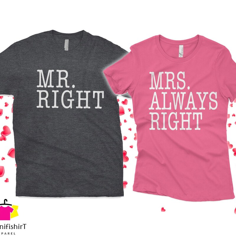 Mr and Mrs Right - Etsy