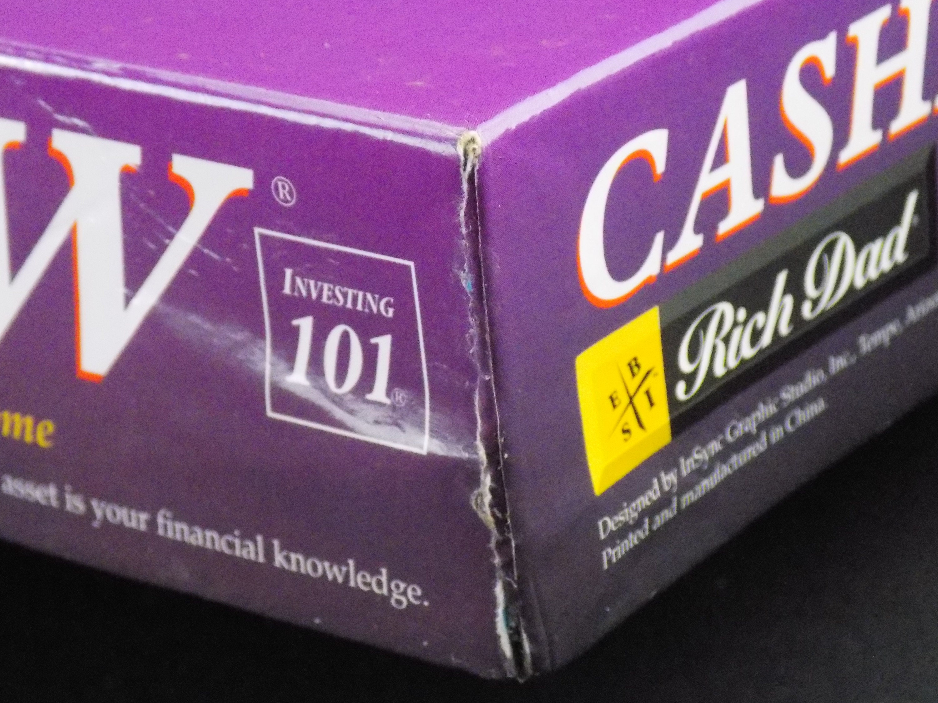 Robert Kiyosaki Cashflow 101 Board Game Rich Dad Poor Dad Financial ...
