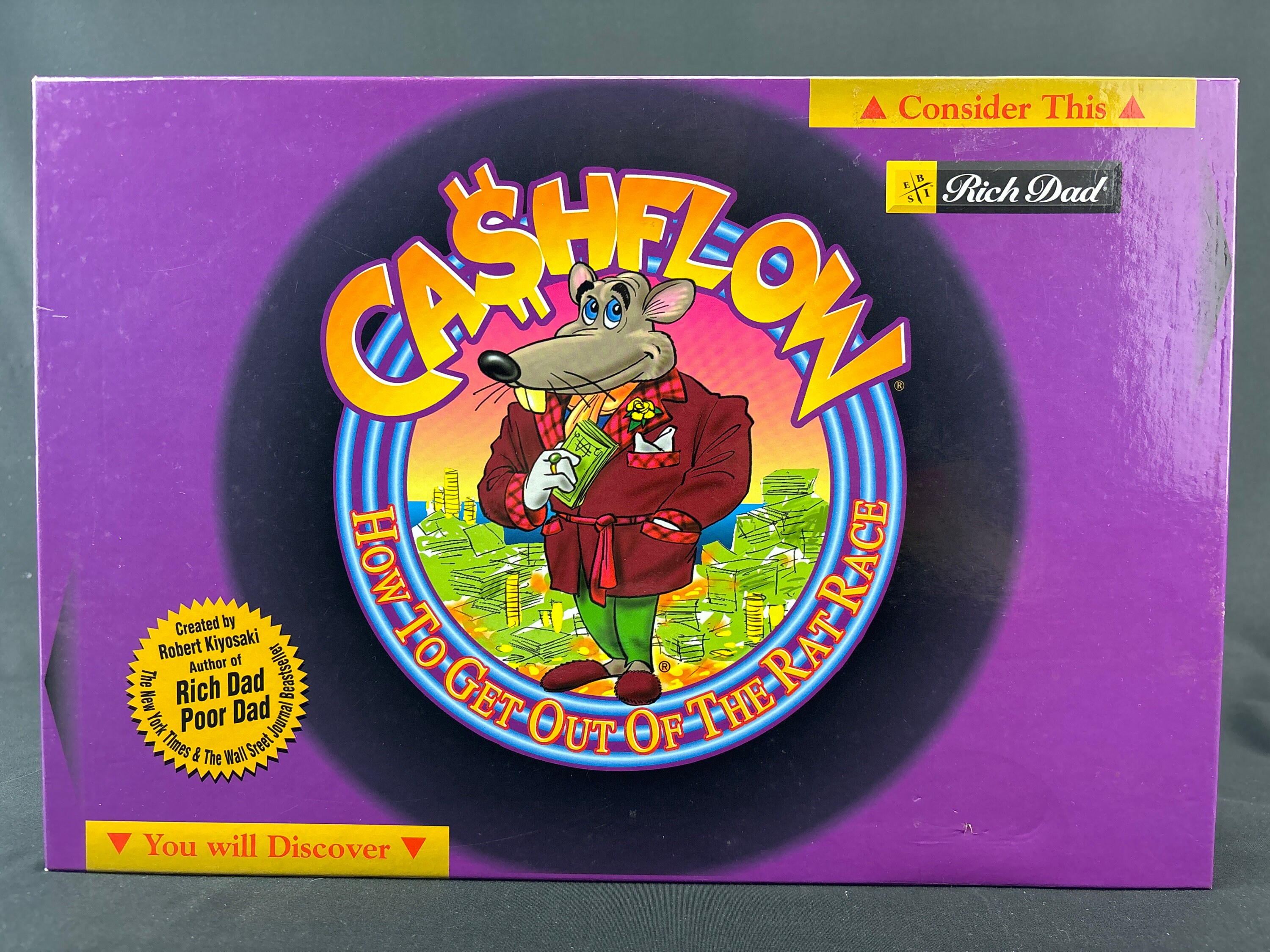 Robert Kiyosaki Cashflow 101 Board Game Rich Dad Poor Dad Financial ...