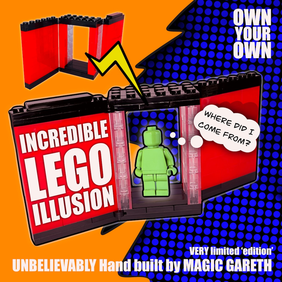 Lego Minifig Illusion / Puzzle Box | Magic Trick for Kids ...