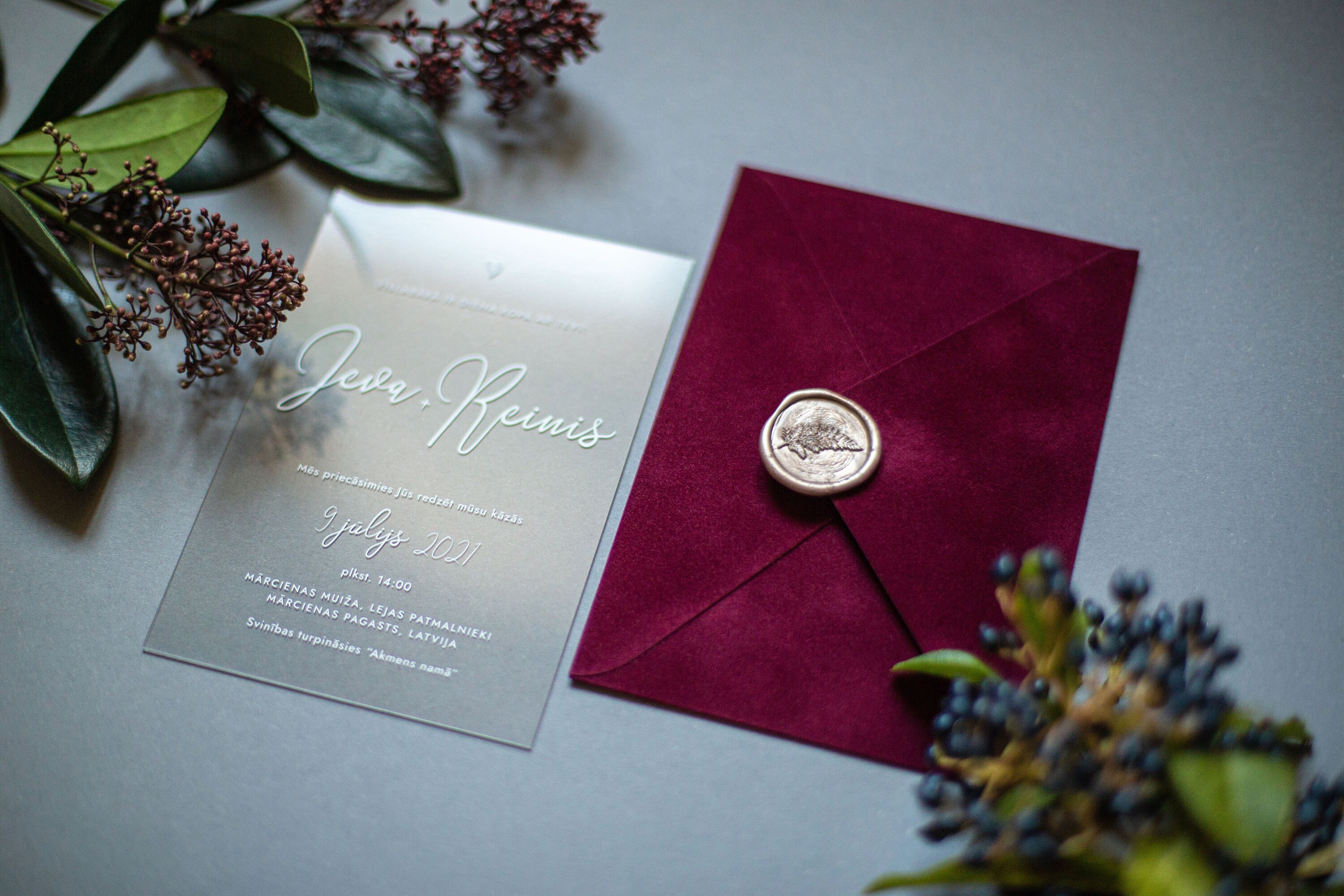 Exclusive Plum Red Velvet Envelopes C6 - Etsy