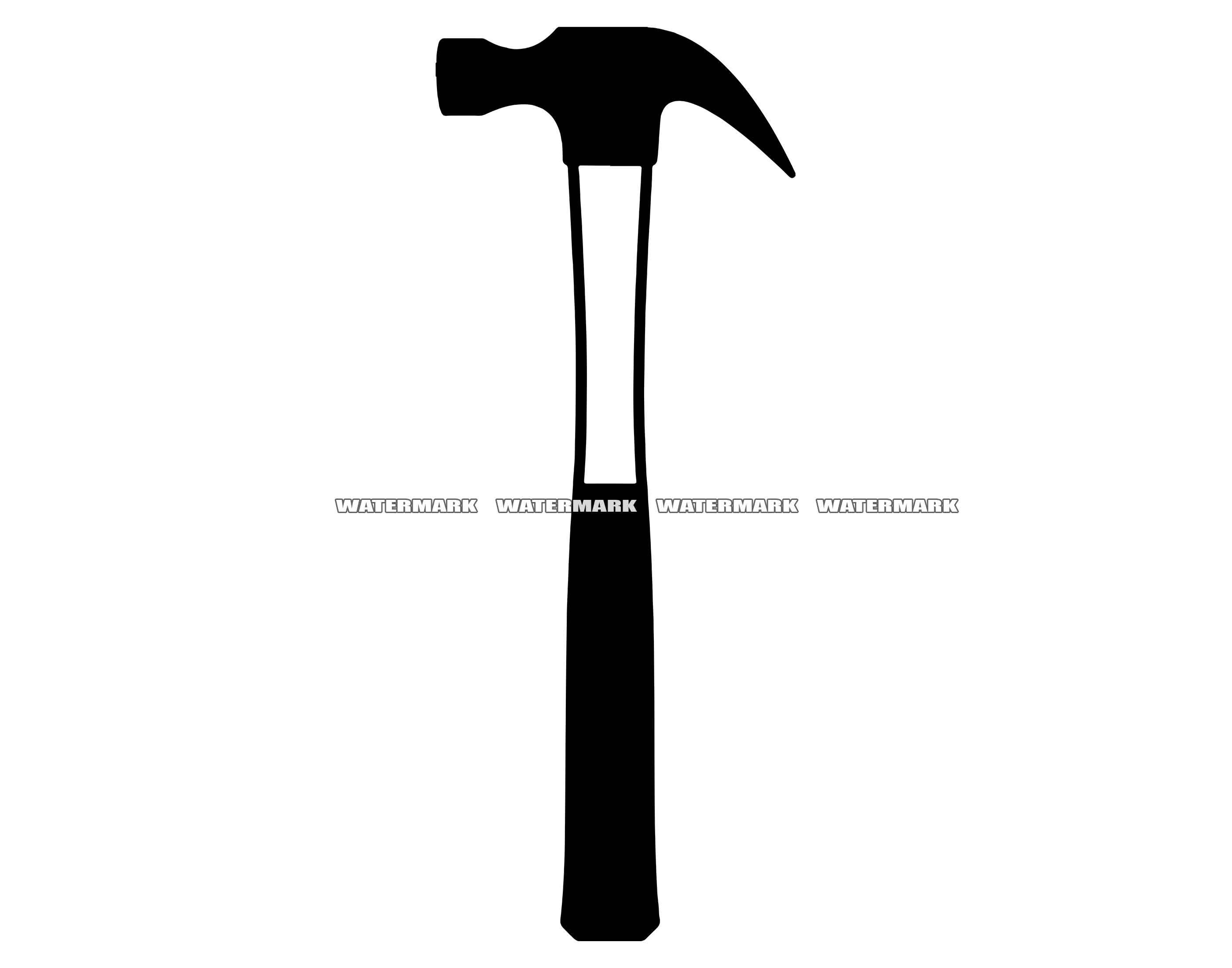 Hammer SVG #3 Hammer DXF, Hammer PNG, Hammer Clipart, Hammer Silhouette ...