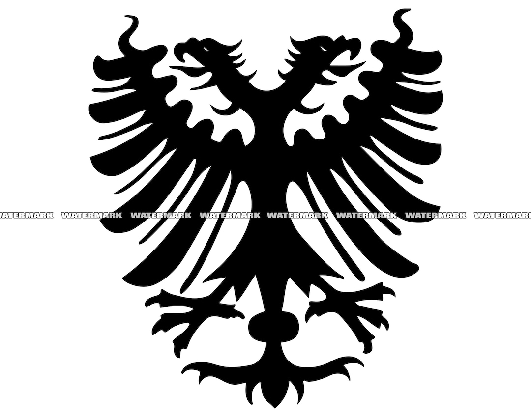 Medieval Heraldic Bird Symbol SVG 6 Cut File DXF PNG - Etsy UK