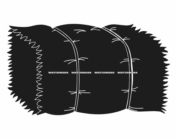 Hay Svg Hay Bale SVG Hay Bale Cut File Hay Bale DXF Hay - Etsy Australia