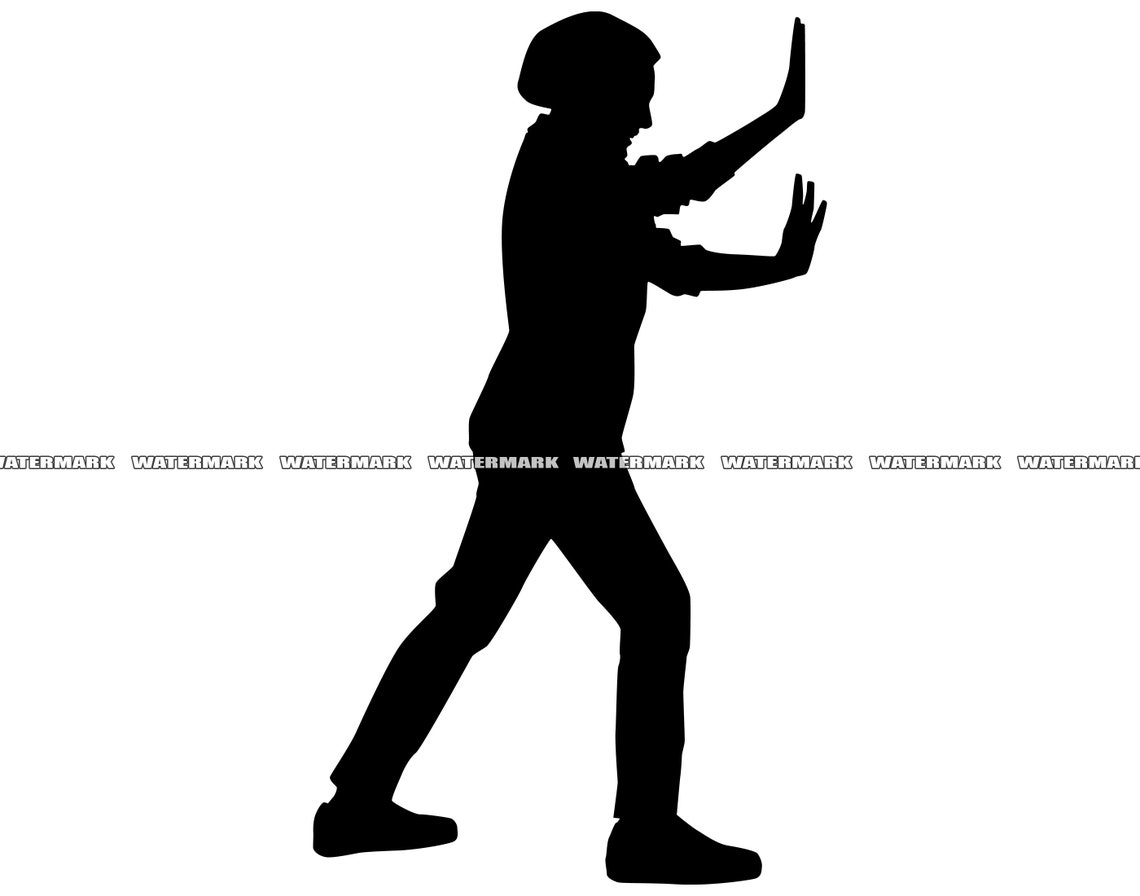 Man Pushing SVG Man Pushing Cut File Man Pushing DXF Man - Etsy