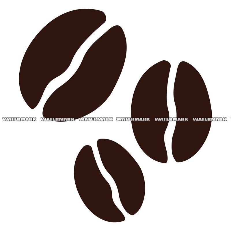 Coffee Beans Clipart - Etsy