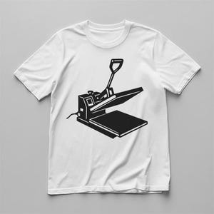 Heat Press SVG, Heat Press DXF, Heat Press PNG, Heat Press Cut File ...