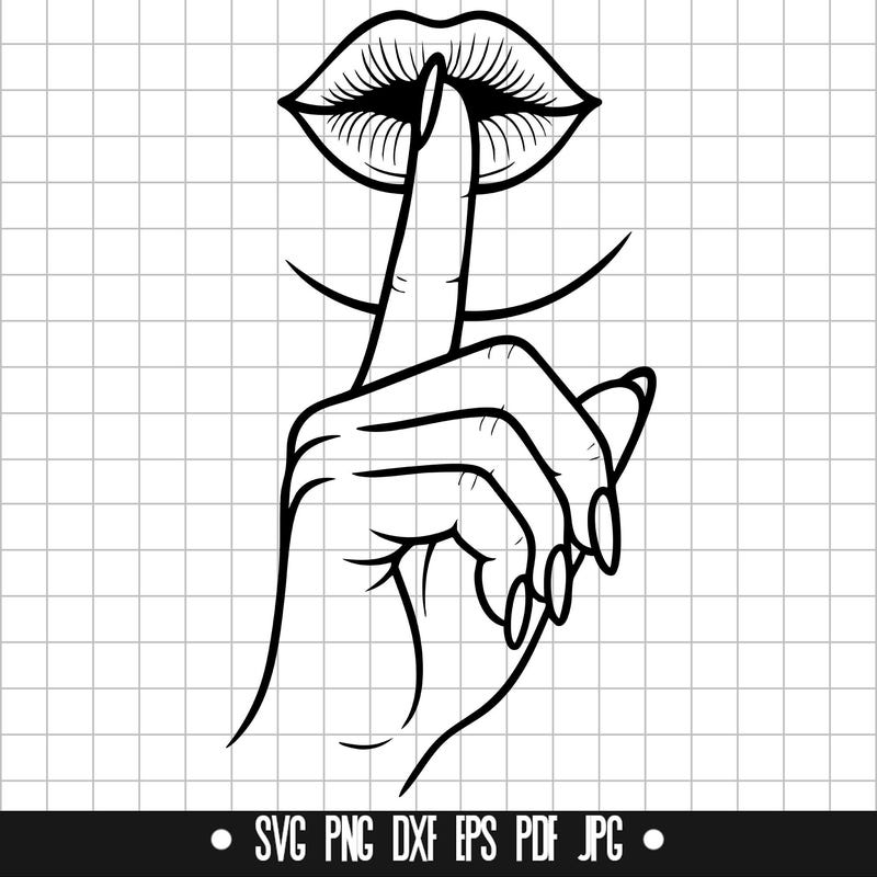 Lips Svg - Etsy