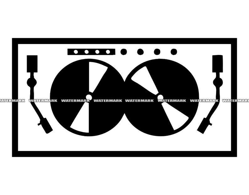 Dj Turntable SVG Dj Turntable Cut File Dj Turntable DXF Dj - Etsy
