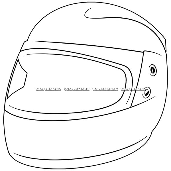 Motorcycle Helmet - Etsy