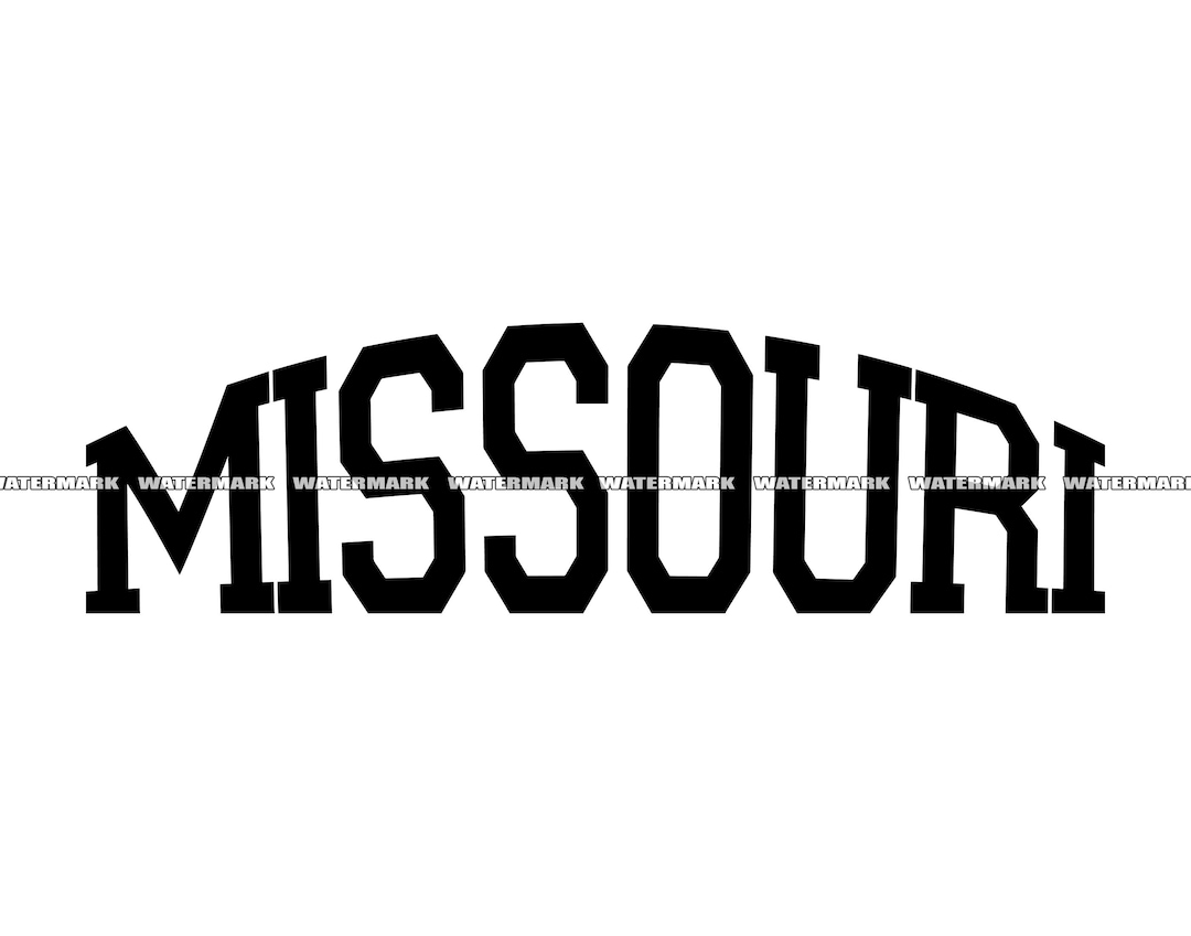 Missouri SVG Missouri Cut File Missouri DXF Missouri PNG - Etsy