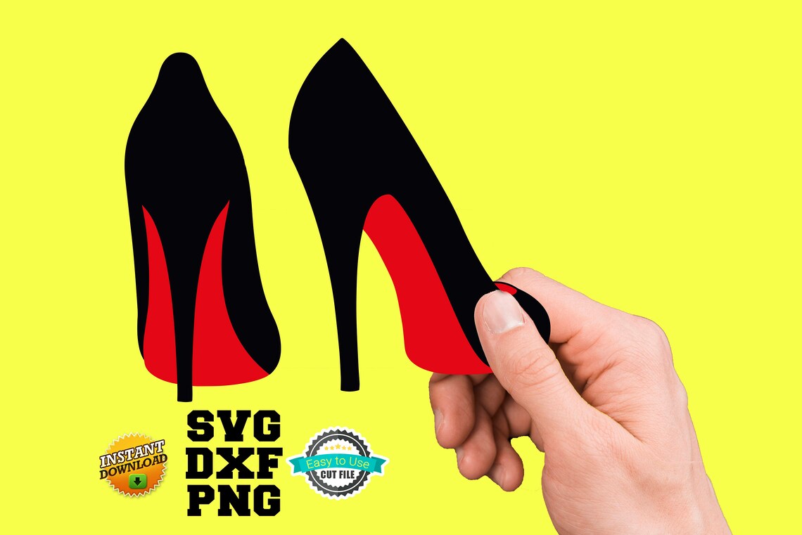 Heels SVG Stiletto SVG Red Bottom Heels SVG Cut File - Etsy