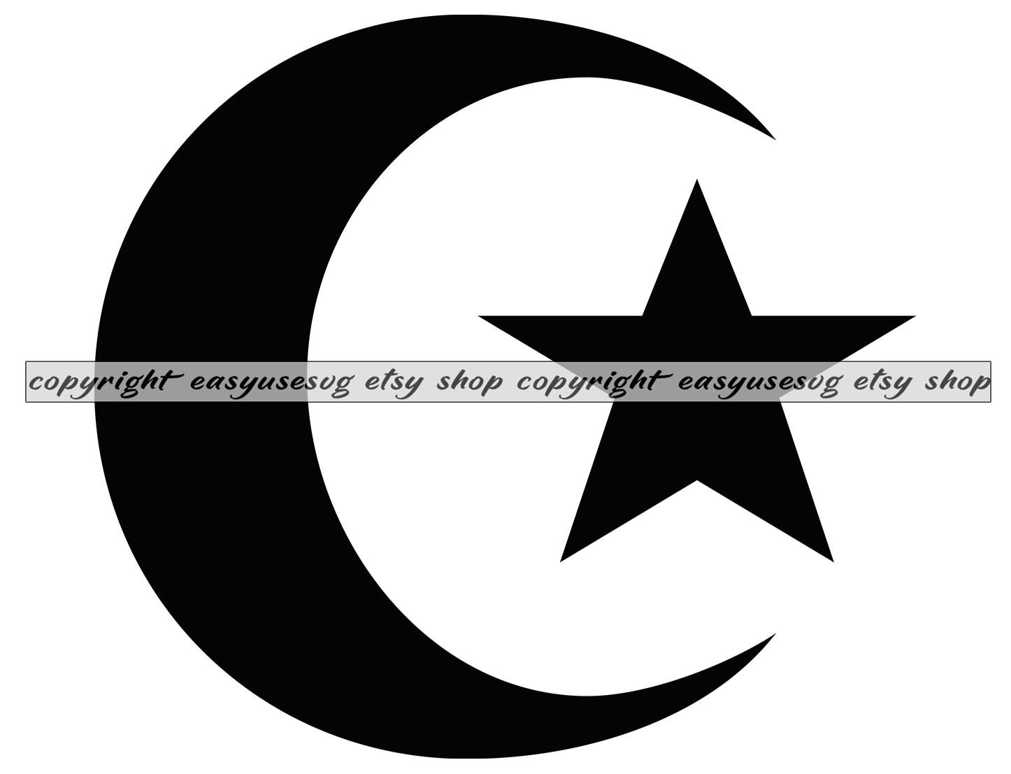 Islam SVG, Crescent and Star SVG, Muslim SVG, Islam Flag Svg, Islam ...
