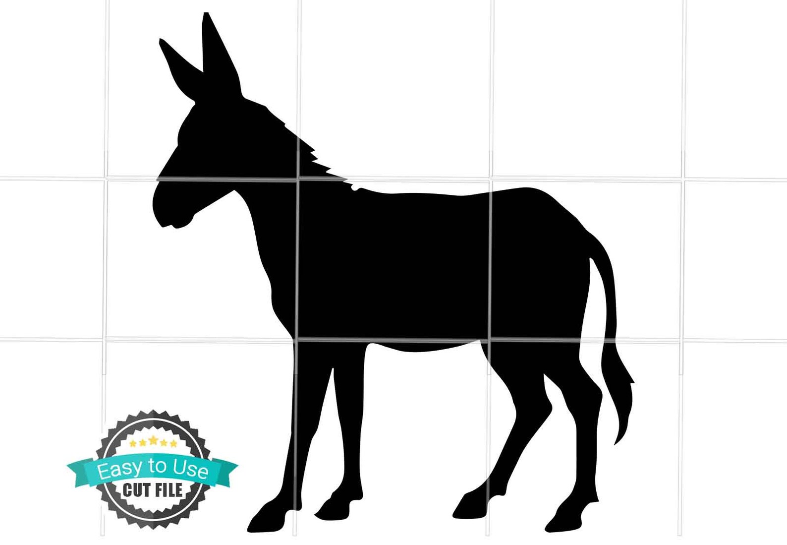 Donkey SVG, Donkey Clipart, Donkey Files for Cricut, Cut Files for ...