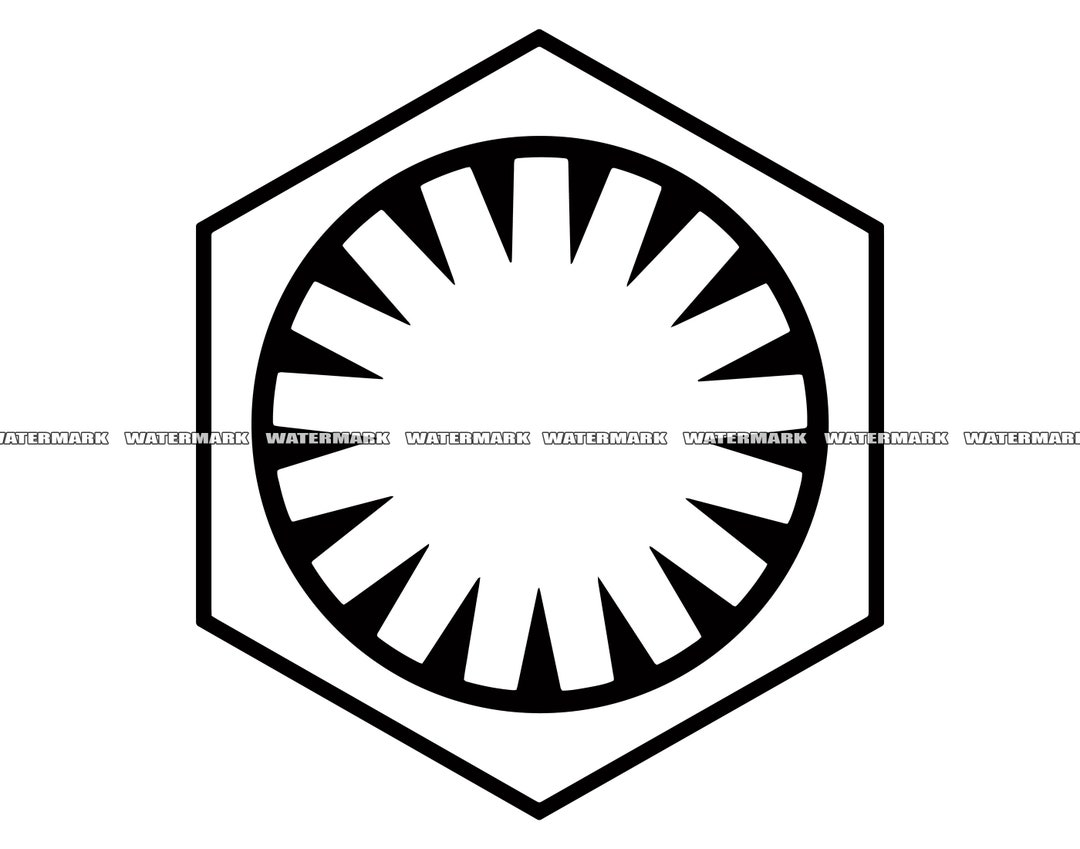 Flag of First Order SVG, Flag of First Order Cut File, Flag of First ...