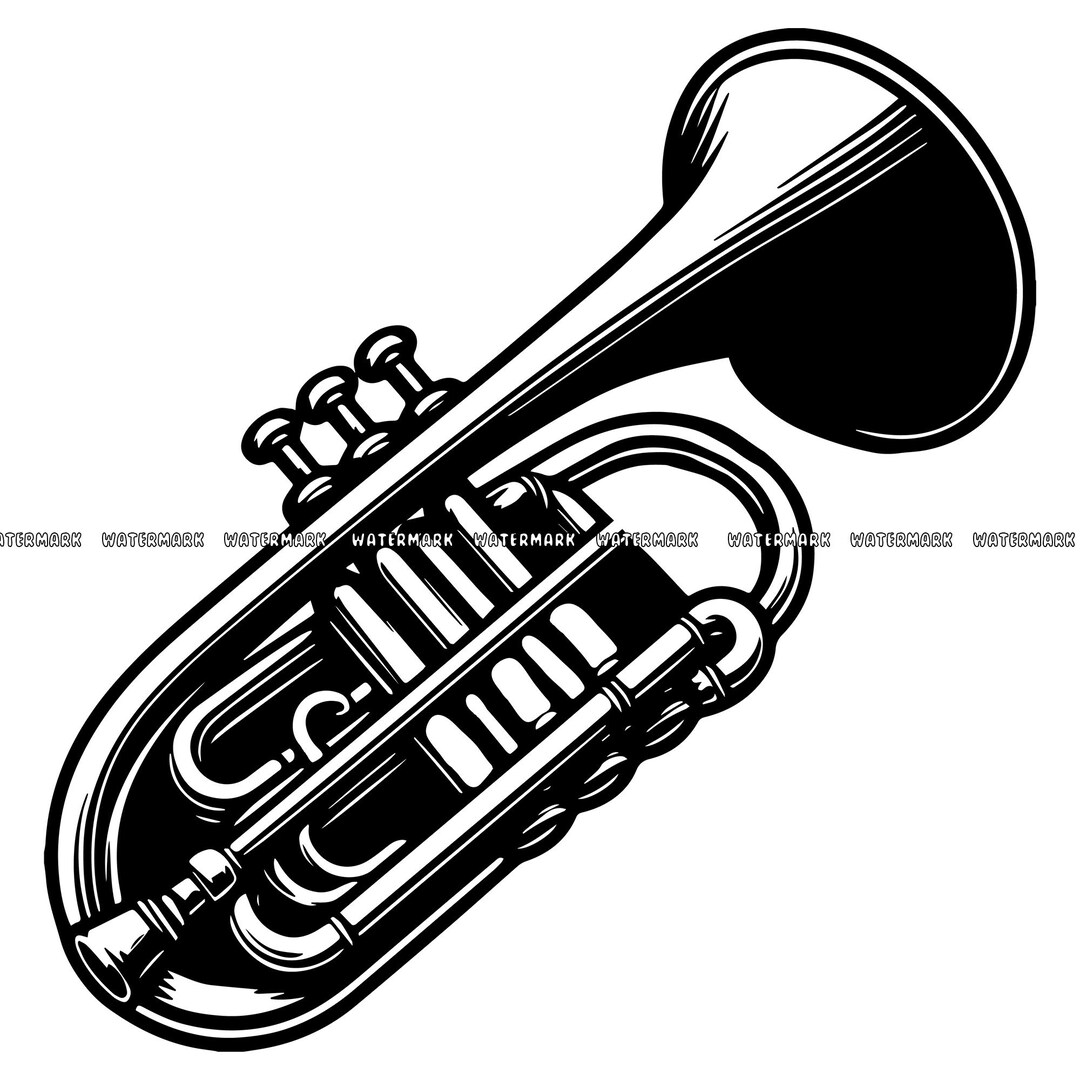 Tuba SVG, Tuba DXF, Tuba PNG, Tuba Cut File, Tuba Clipart, Tuba Digital ...