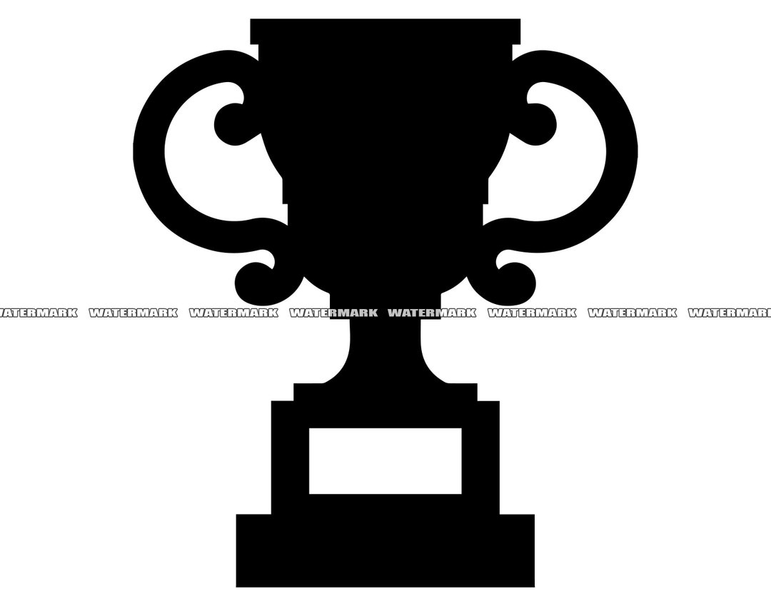 Trophy SVG, Trophy Cut File, Trophy DXF, Trophy PNG, Trophy Clipart ...