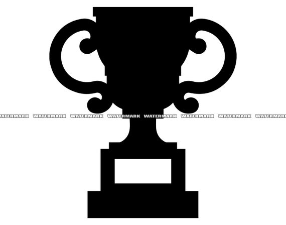 Trophy SVG Trophy Cut File Trophy DXF Trophy PNG Trophy - Etsy UK