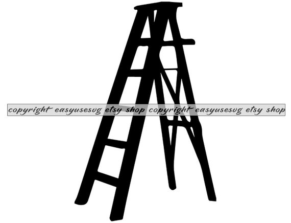 Ladder 1 Ladder SVG Ladder DXF Ladder PNG Ladder Clipart - Etsy Singapore