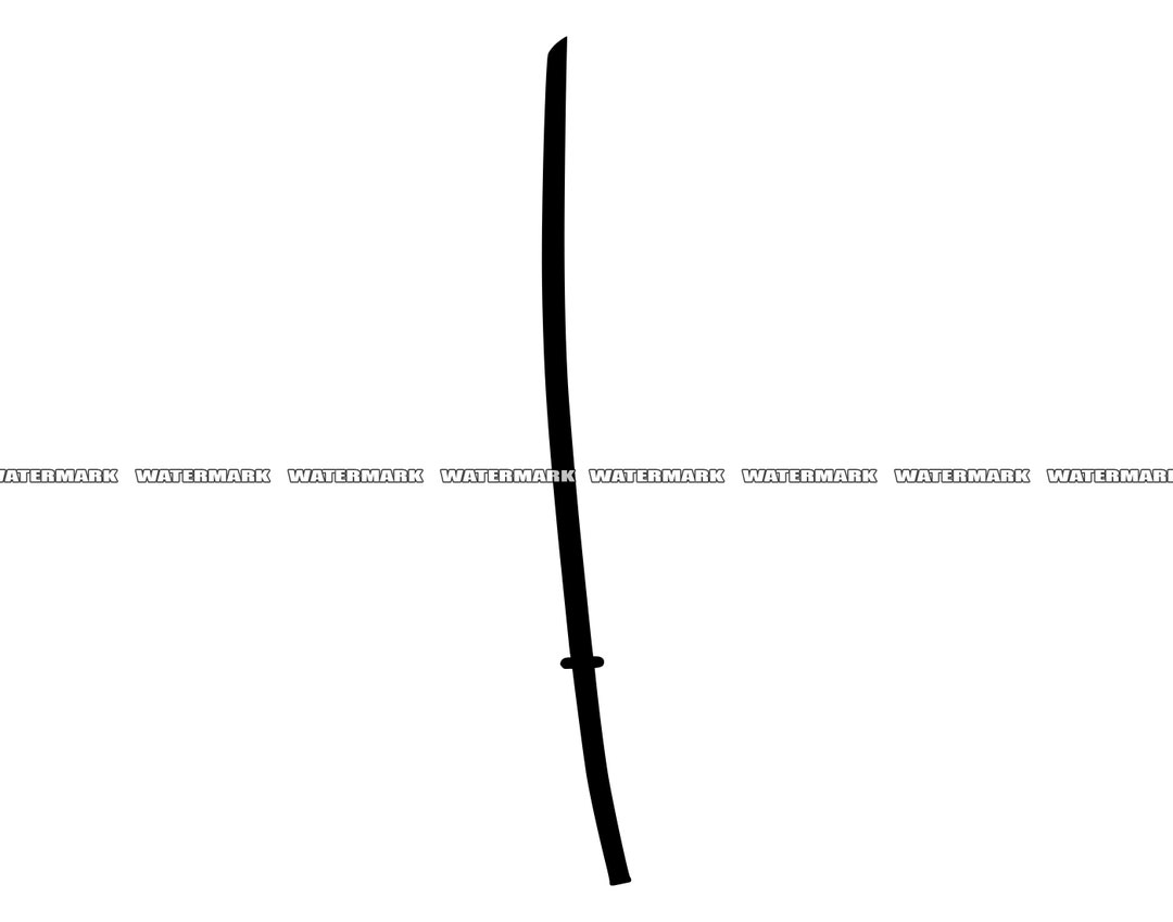 Katana Sword SVG, Katana Sword Cut File, Katana Sword DXF, Katana Sword ...