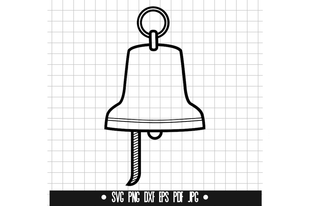 Bell SVG, Bell DXF, Bell PNG, Bell Cut File, Clipart, Digital File, Svg ...